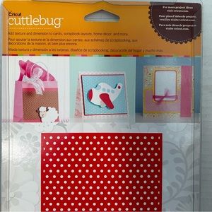 Cuttlebug | Office | Cuttlebug 55 X 2 Inches Embossing Folder Polka Dot ...